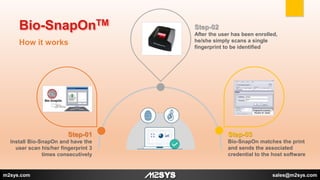 Biometric authentication in web application | PPTX