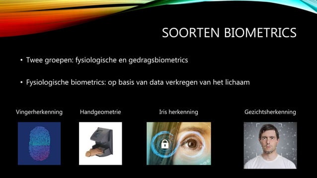 Biometric Authentication Methods Ppt