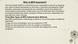 biometric authentication & multi factor authentication.pptx