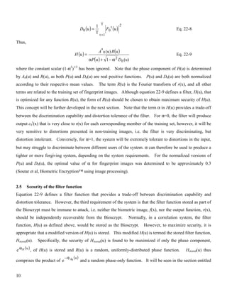 Biometric encryption | PDF