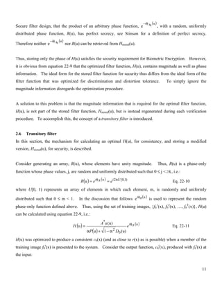 Biometric encryption | PDF