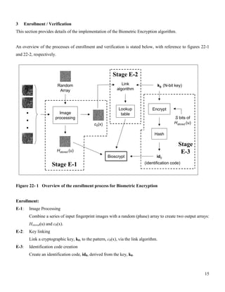 Biometric encryption | PDF