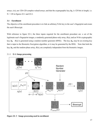 Biometric encryption | PDF