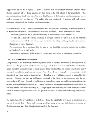 Biometric encryption | PDF