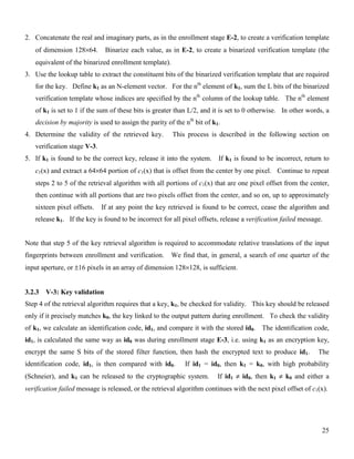 Biometric encryption | PDF