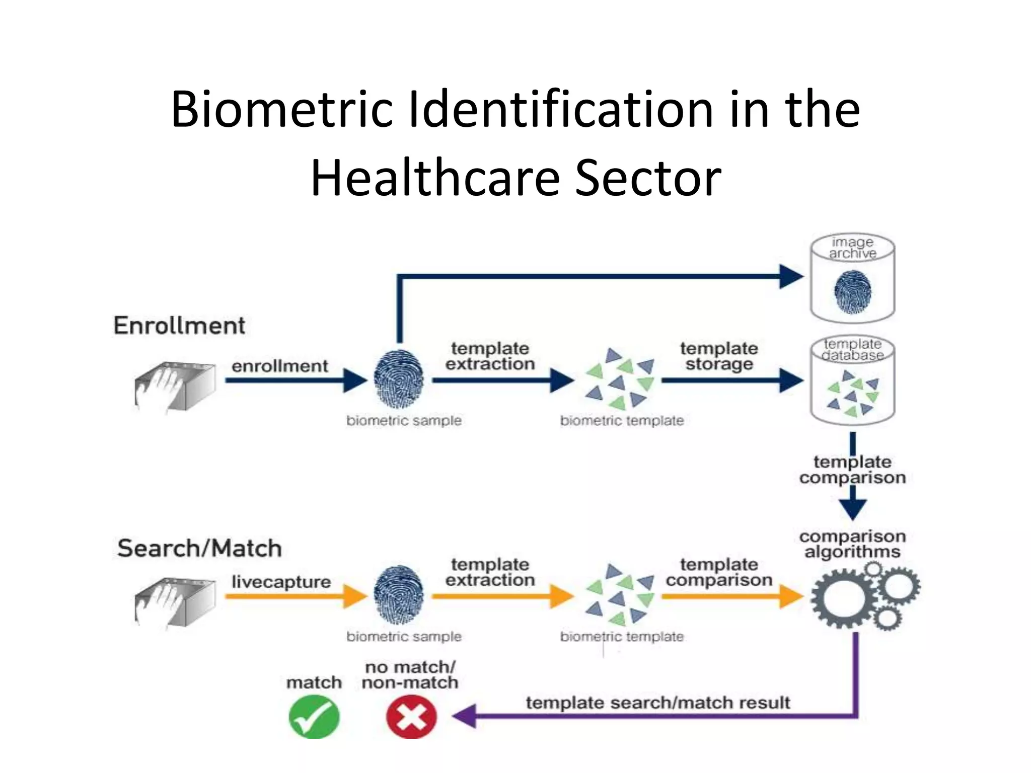 Biometric identification in the healthcare sector | PPTX