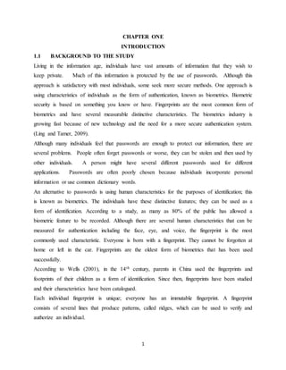 Biometric Class Attendace System | PDF