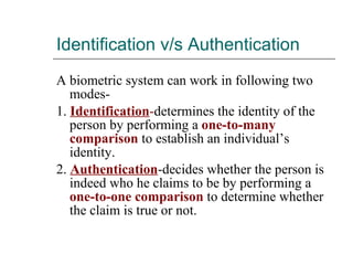 Biometrics | PPT