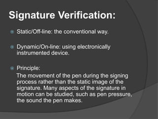 Biometrics | PPT