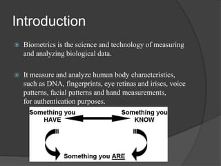 Biometrics | PPTX
