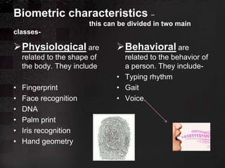 Biometrics | PPT