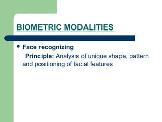Biometrics | PPT