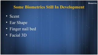 Bio-metrics Technology | PPT | Eye and Vision Conditions | Diseases and ...