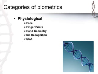 Biometrics | PPTX