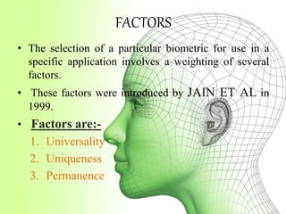 Biometrics | PPT