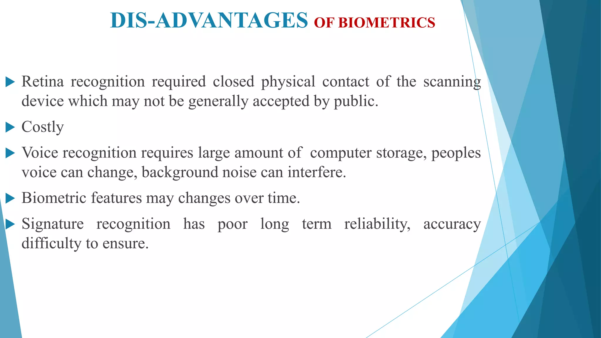 Biometrics | PPTX