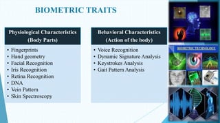 Biometrics | PPTX