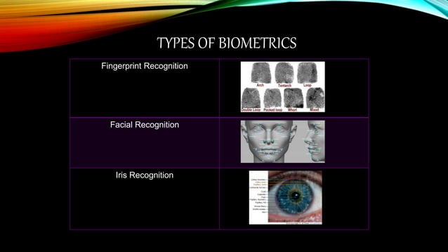 Biometrics Report ppt | PPT