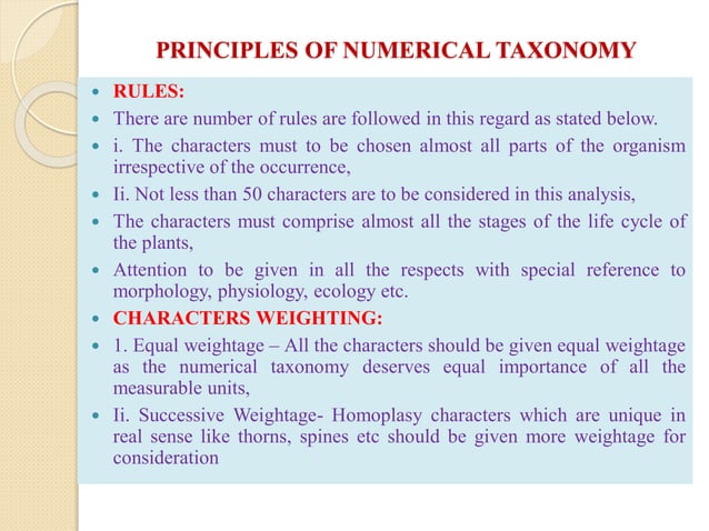 Numerical Taxonomy & Biometrics.pdf | Biological Sciences | Science
