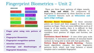 Biometrics and its applications for system Analysis | PPTX