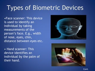 Biometrics Technology In the 21st Century | PPT