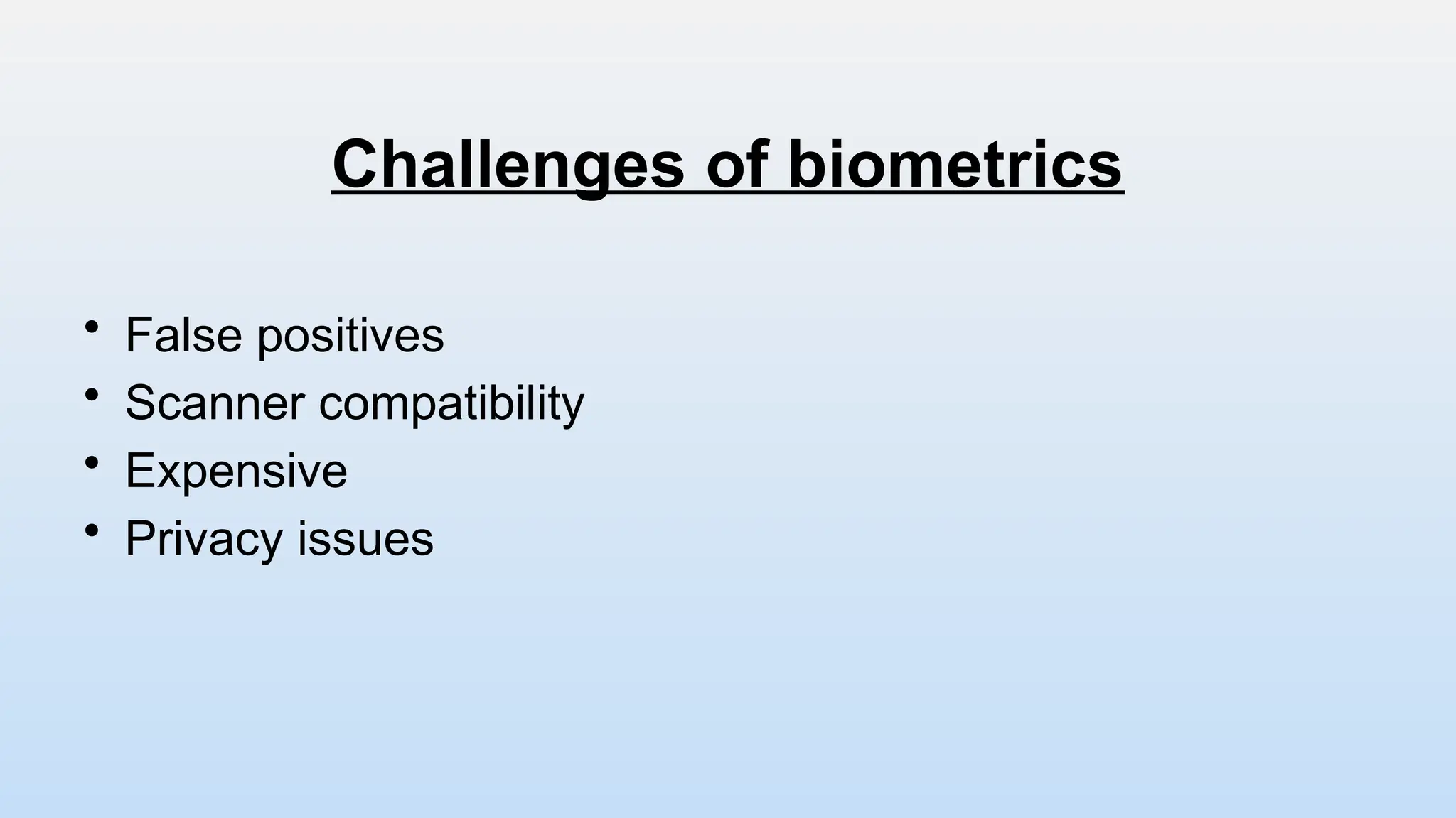 Mini project in 3rd year student for presentation topic "Biometric" | PPTX