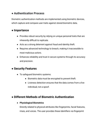 Biometrics and 2FA Authentication_ A Detailed Analysis of Security ...