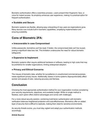 Biometrics and 2FA Authentication_ A Detailed Analysis of Security Approaches.pdf
