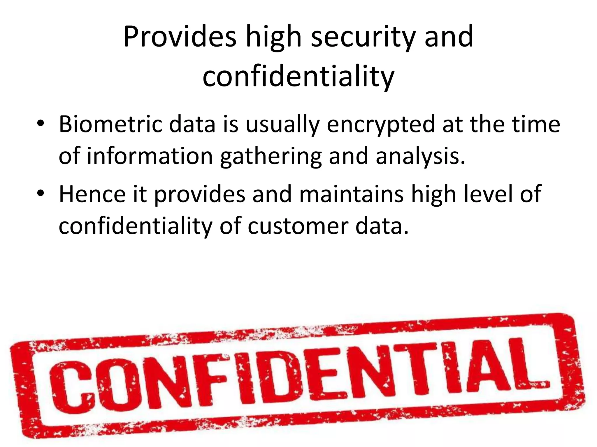 Biometrics and Identity management | PPTX