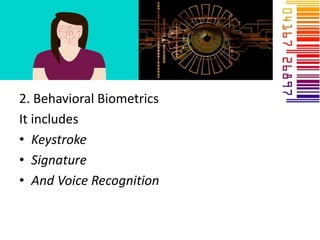Biometrics and Identity management | PPT