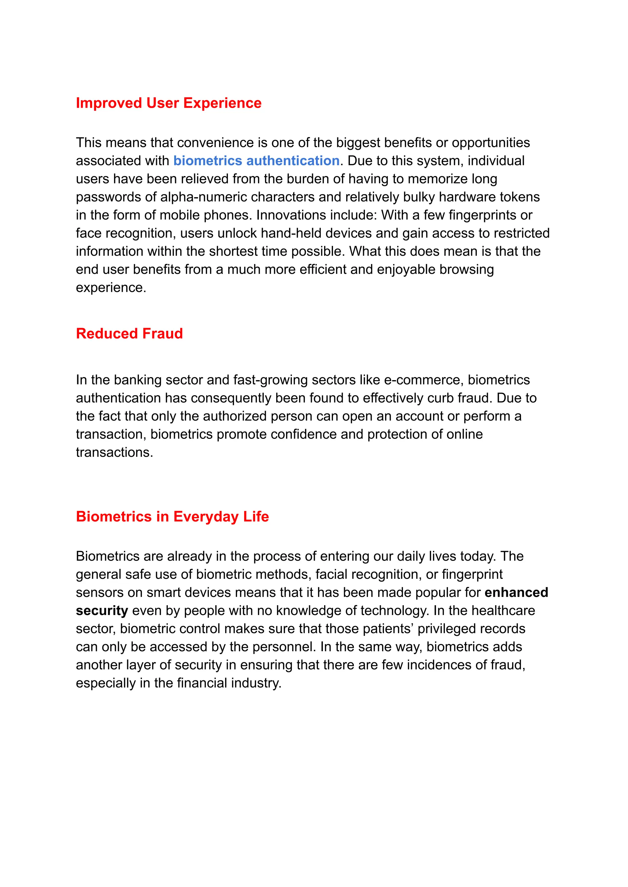 Biometrics Authentication Revolutionizing Ux Design For Enhanced