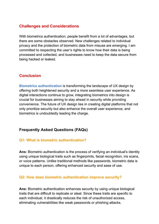 Biometrics Authentication_ Revolutionizing UX Design for Enhanced ...
