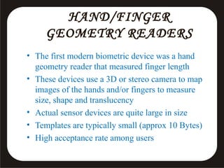 Biometric security Presentation | PPT