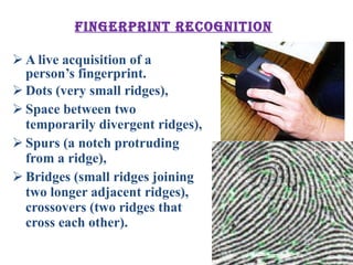 Biometric's final ppt | PPT