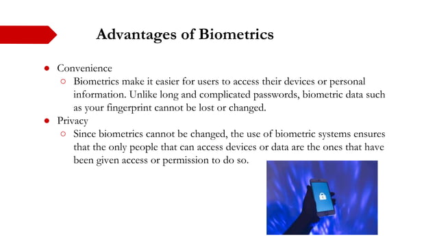 Biometrics In Security Pptx Technology And Computing