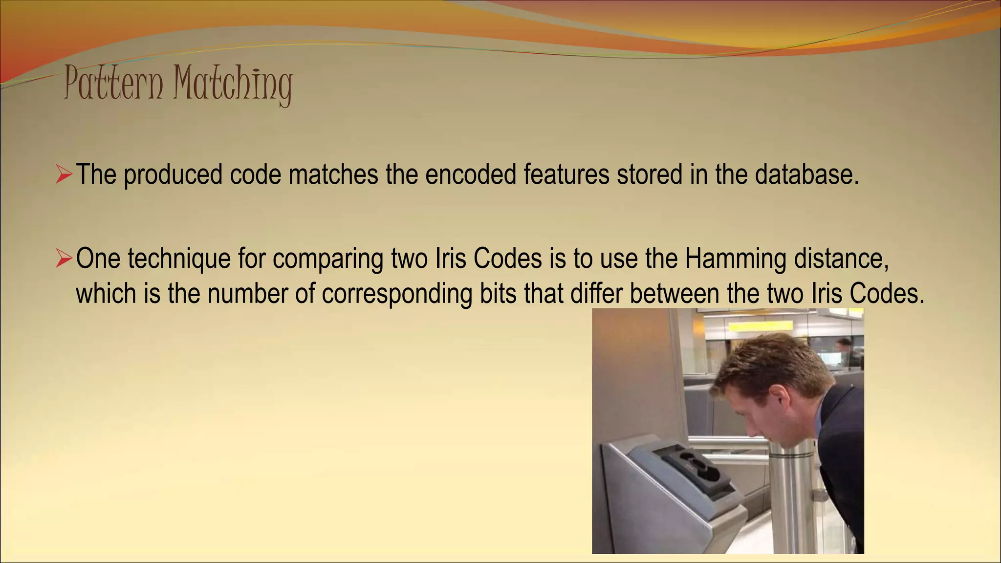 Biometrics iris recognition | PPTX