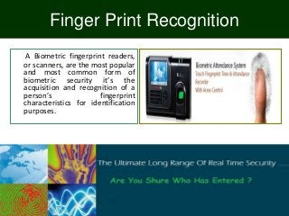 Biometric Solution fingerprint Wifi RFID solutions providers