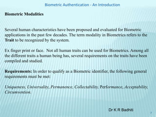 Biometricsppt | PPT