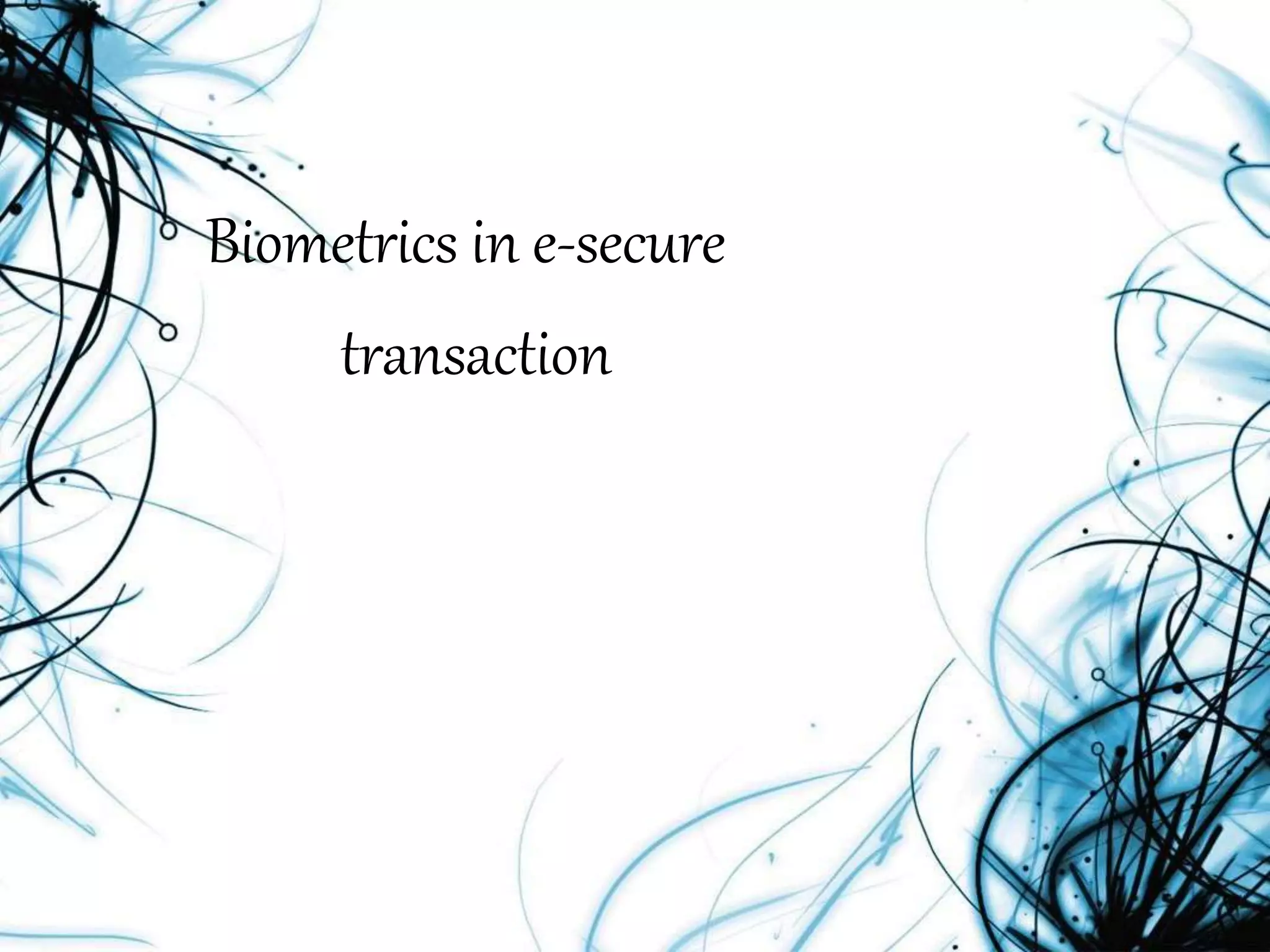 Biometrics ppt | PPTX