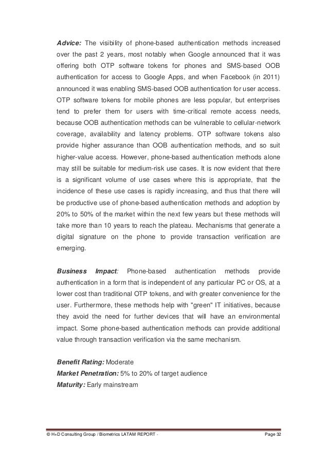 Security & Biometrics LATAM Report