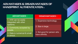Presentation on Biometric System by Swarup T. | PPTX