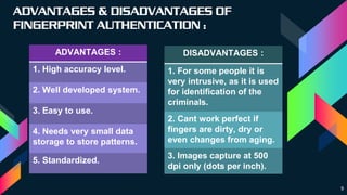 Presentation on Biometric System by Swarup T. | PPTX