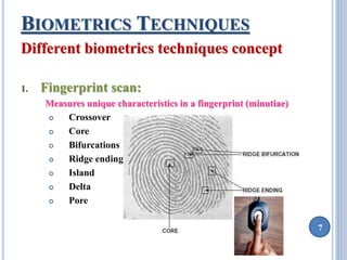 Biometrics techniques | PPTX