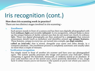 Biometrics technology ravi kumar | PPTX