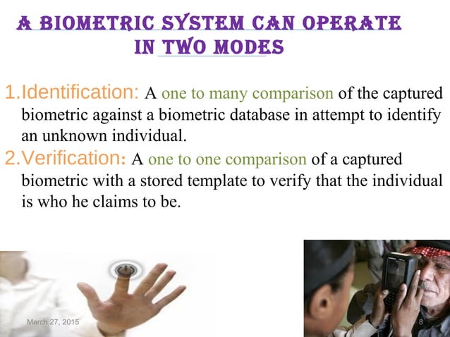 Biometrics Technology Intresting PPT | PPT