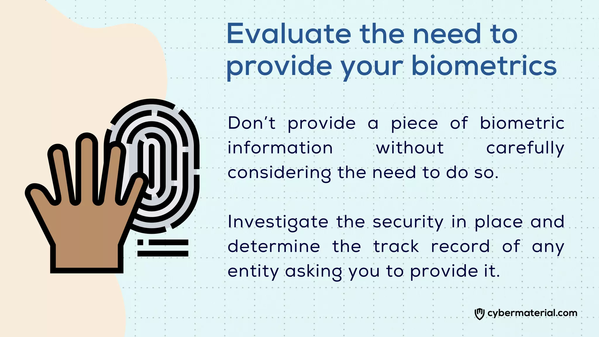 Cyber Tips How To Protect Your Biometric Data Pdf