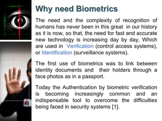 Biometric System ‎Concepts and Attacks | PPTX
