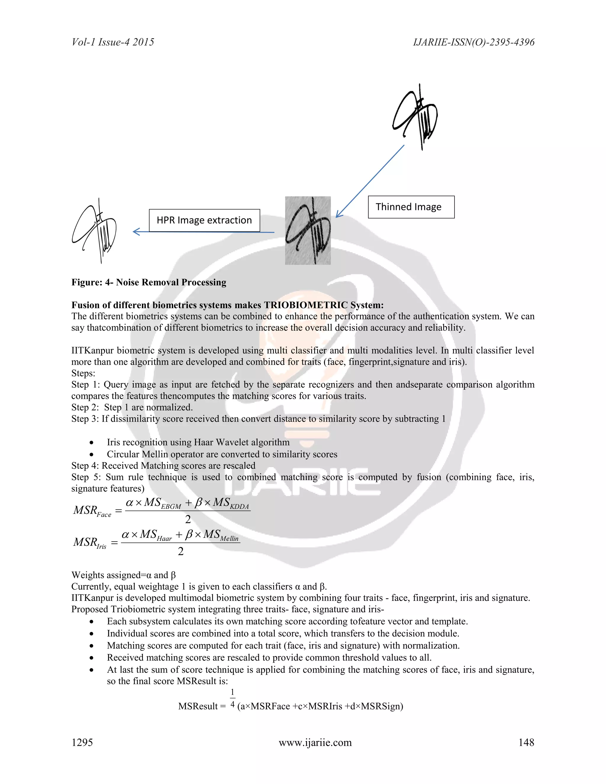 Biometric systems | PDF