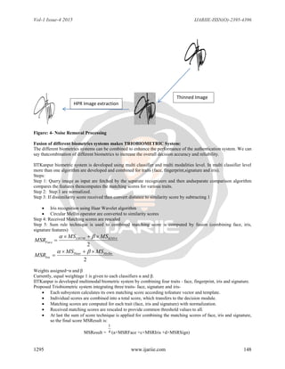 Biometric systems | PDF