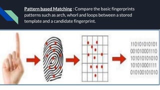 Biometric Systems and Security | PPT